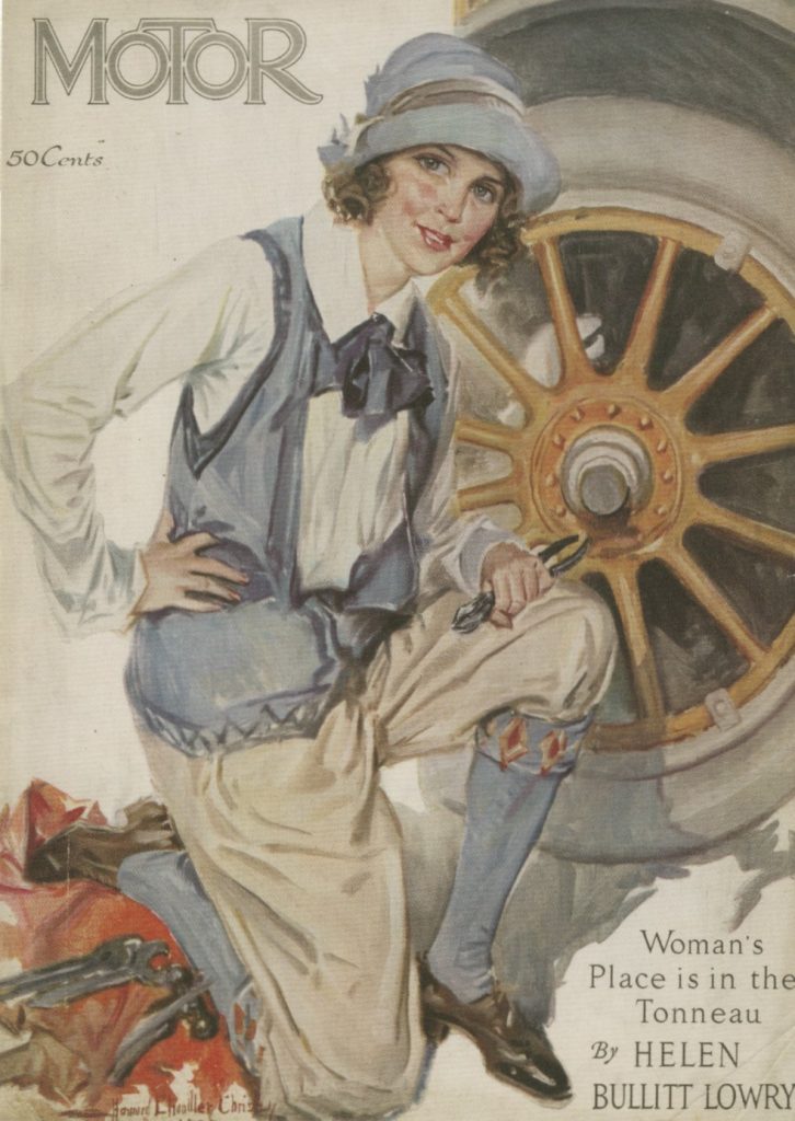 A Modern Woman Celebrating The 100th Anniversary Of The Christy Girl · Special Collections